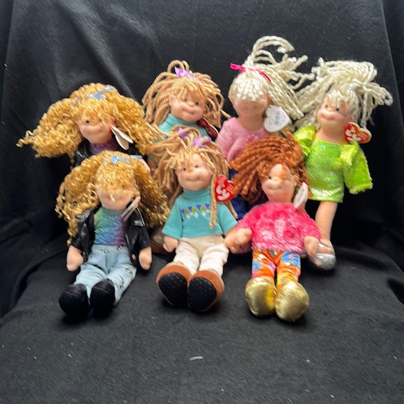 Ty | Toys | 7 Ty Collectors Dolls 202 | Poshmark
